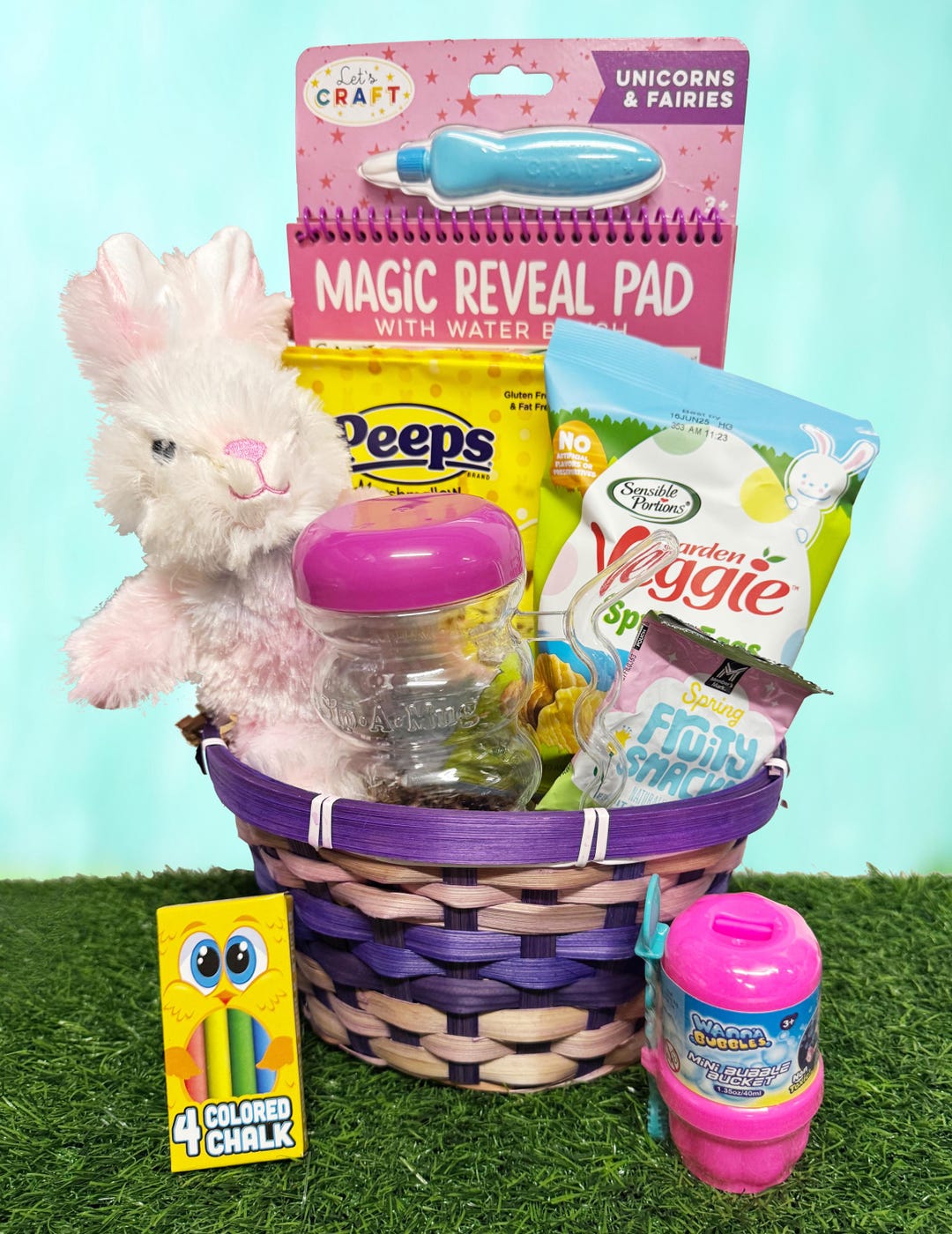 Toddler Girl Easter Basket | Girl-themed Easter Basket | Easter Basket ...