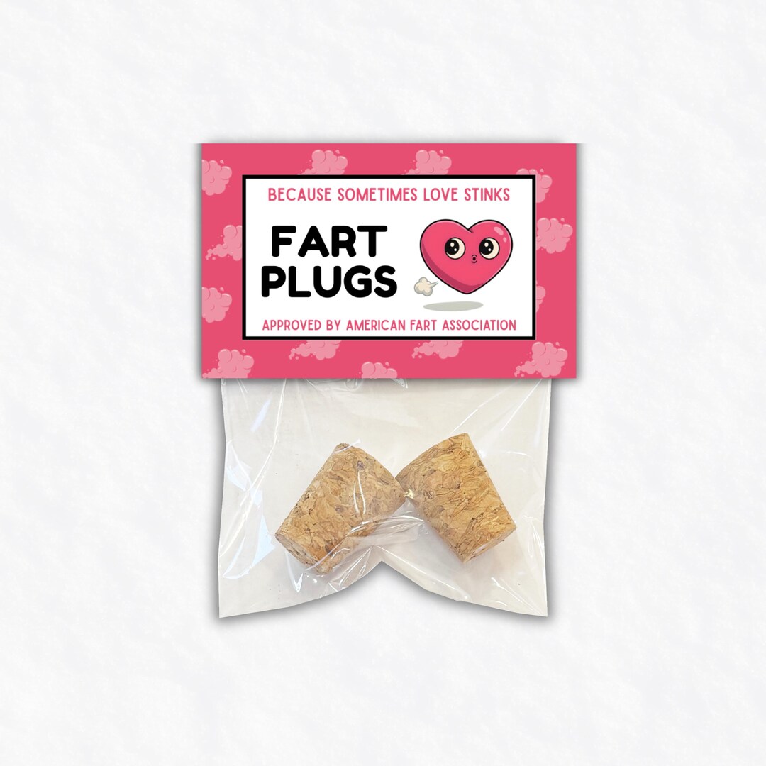 Fart Plugs Valentine Gag Gift – Funny Valentine’s Day Gift for Him or ...