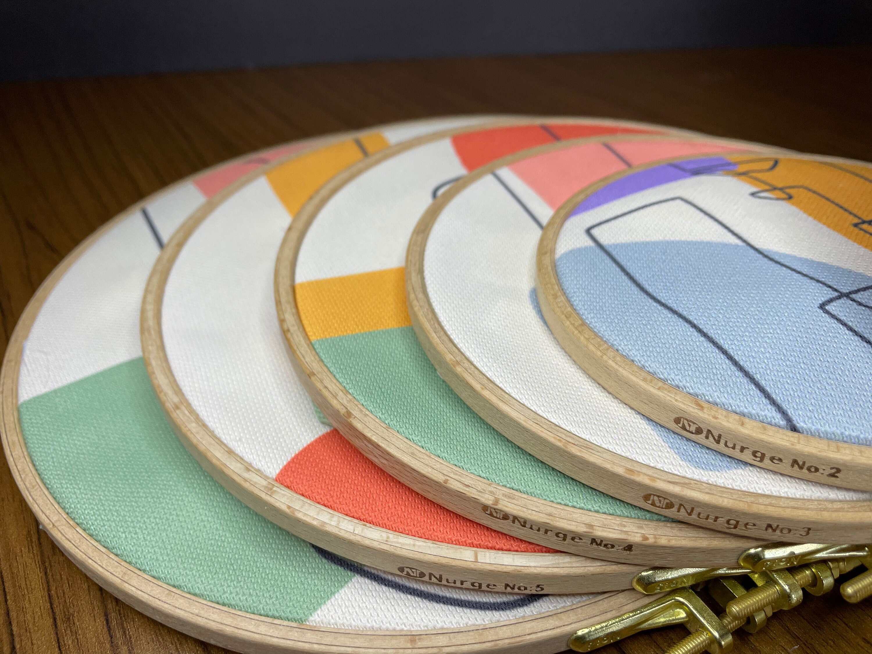 One Line Faces Minimal Wall Art Pastel Color Continuous Line Modern ...