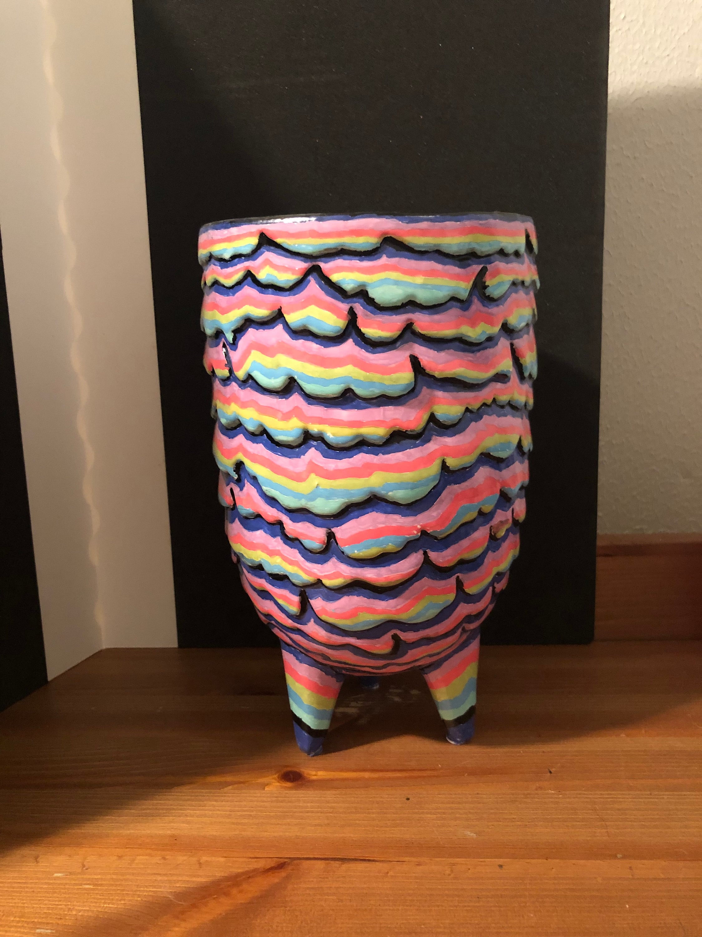The Rainbow Oozing Pot - Etsy