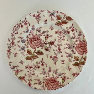 Rose Chintz Pink made in England Stamp / by Johnson Brothers / Fine ...