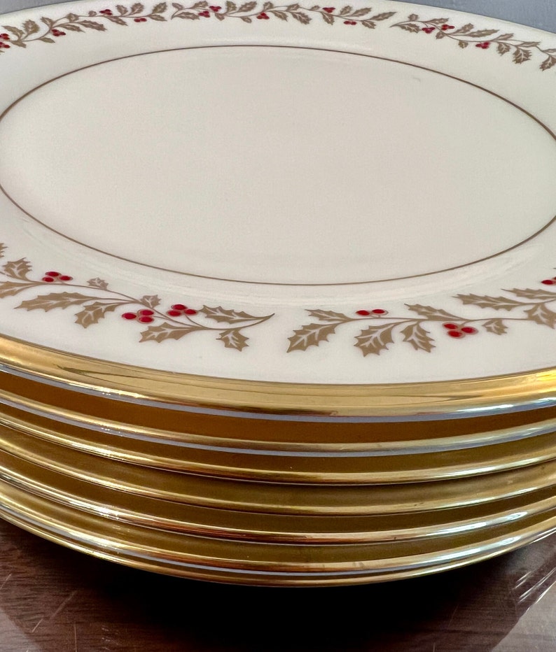 Eternal Christmas by Lenox / Dinner Plates / Holiday China / - Etsy