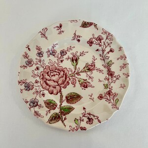 Rose Chintz Pink made in England Stamp / by Johnson Brothers / Fine ...