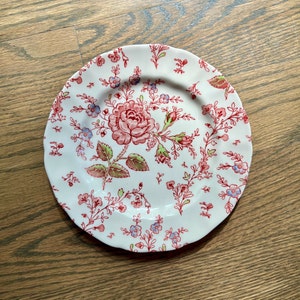 Rose Chintz Pink made in England Stamp / by Johnson Brothers / Fine ...