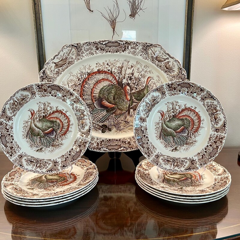 Turkey Plates - Etsy