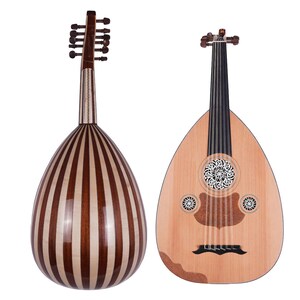 Pro Handmade Mahogany & Maple Wood Turkish Oud - Etsy