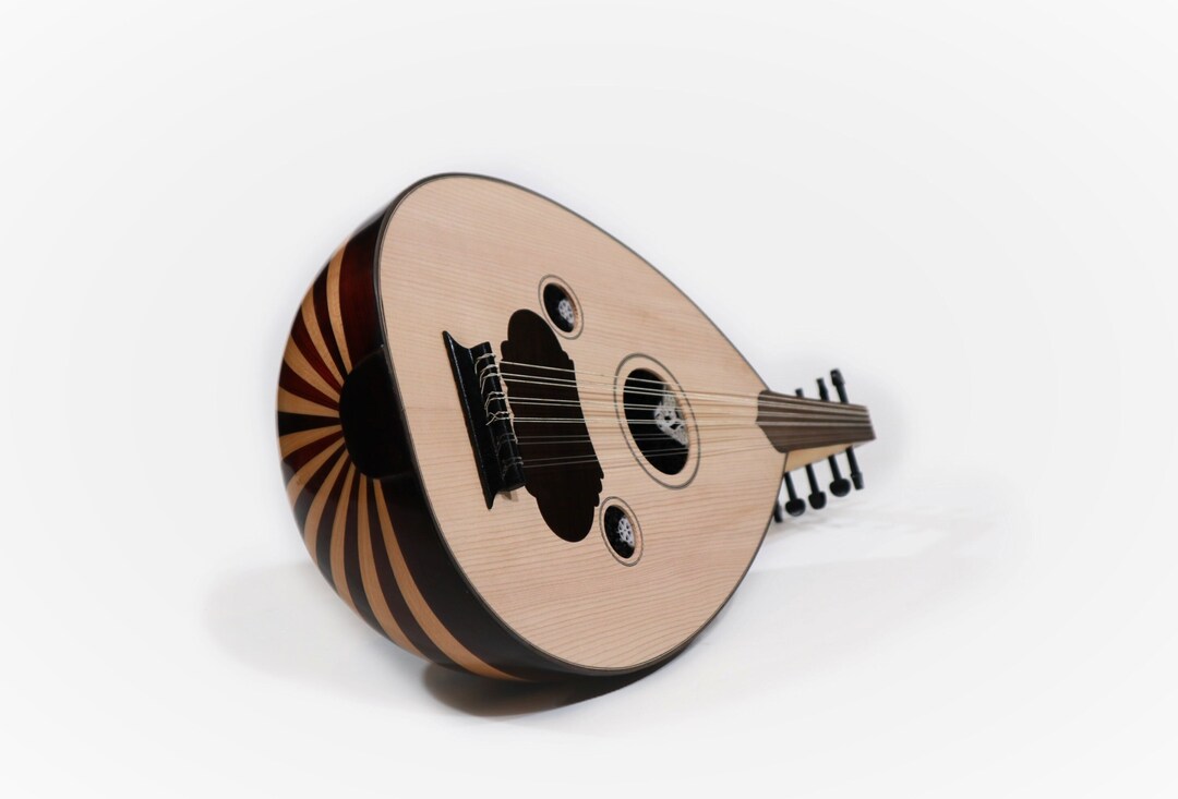 Handmade Turkish Acoustic Oud, Cherry Wood and Linden Wood, Handcrafted ...