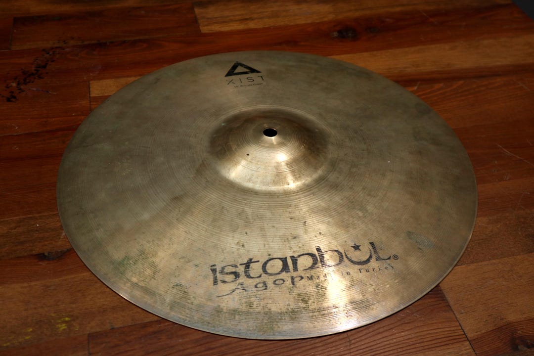 Vintage Handmade Istanbul Agop Xist Cymbal 16' Crash Cymbals - Etsy