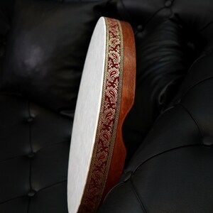 Professional Walnut Bendir Ethnic Music Frame Drum Wood Turkish Bendir ...
