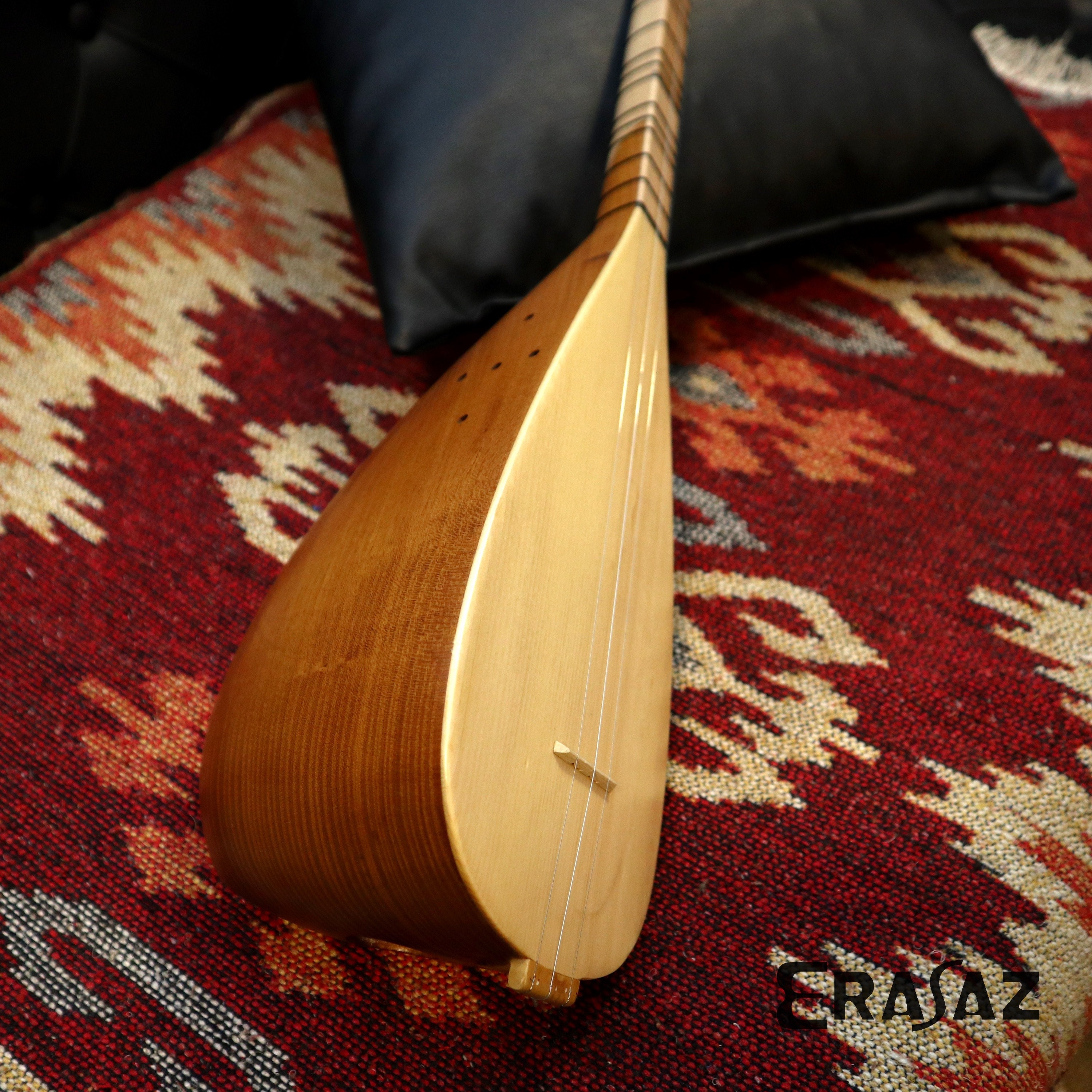 Carved Body Mulberry Wood Pro Balta Saz Cura Saz Erasaz - Etsy