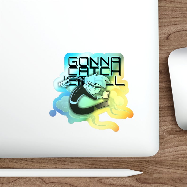 Danny Phantom Holographic Die-cut Stickers Nickelodeon - Etsy