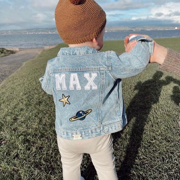 Baby Denim Jacket - Etsy