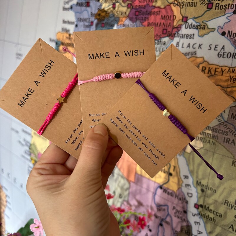 Wish Bracelets - Etsy