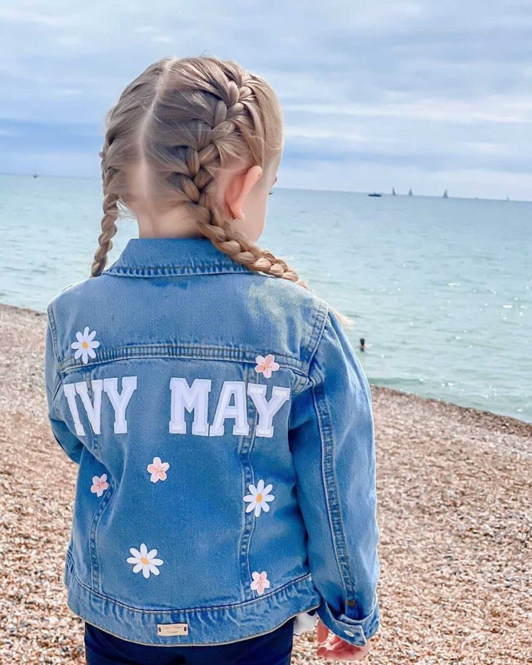 Personalised Name Jacket, Kids Denim Jacket, Customised Jacket, Custom ...
