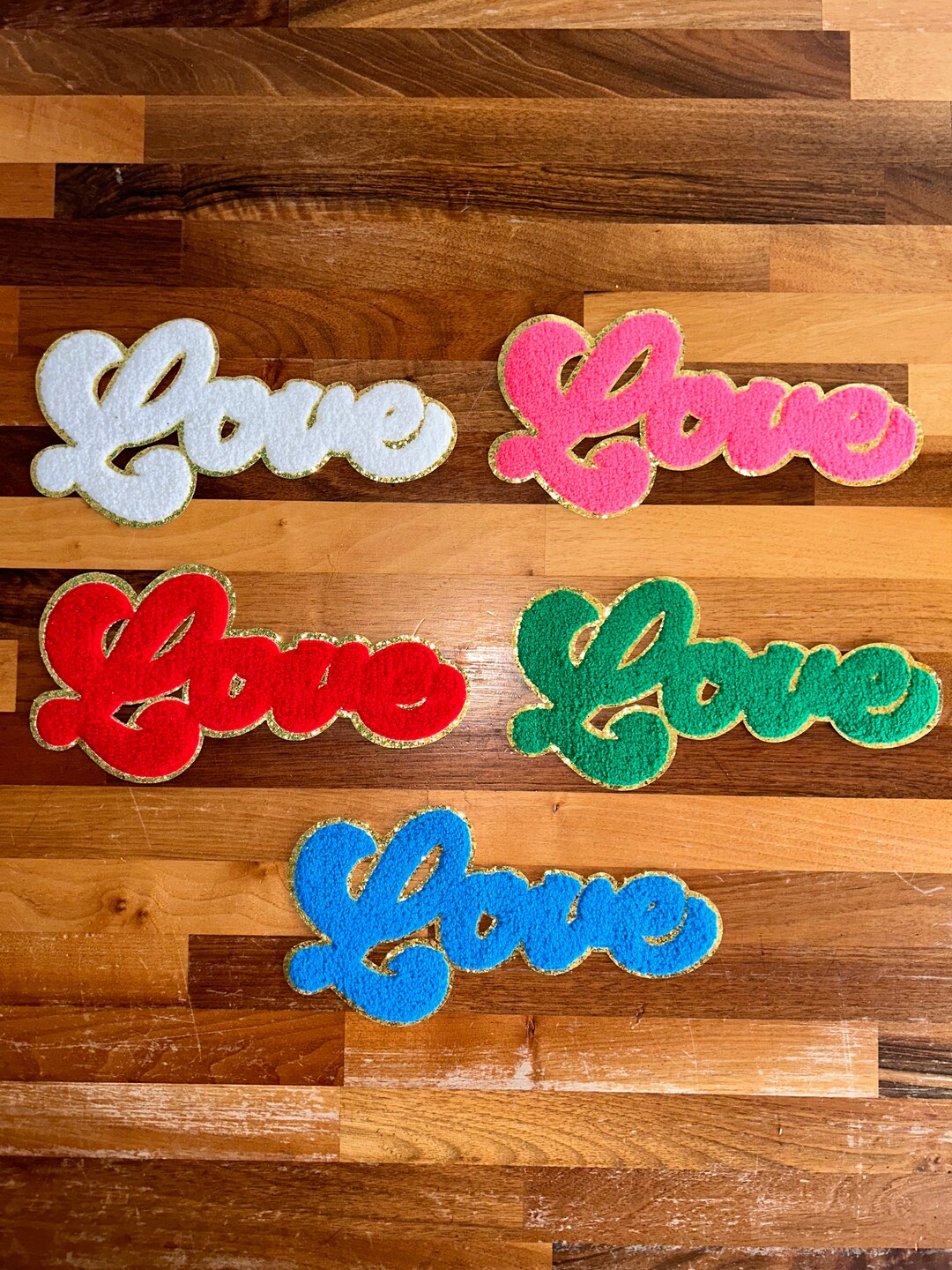 Love Iron on Patch, Embroidered Love Patch, Craft, Coat,t-shirt, Decorative Appliques Patches ...