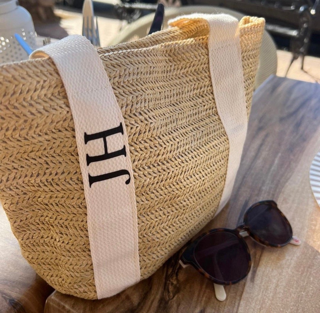 Personalised Bag Personalised Initial Bag Mini Beach Bag. - Etsy