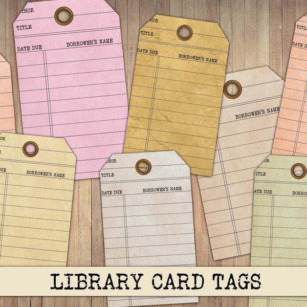 Vintage Library - Etsy