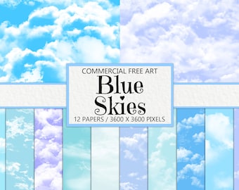Blue Sky | Etsy