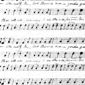 Vintage Music Overlay, Sheet Music, Photoshop Pattern, Digital Overlay ...