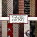 Vampire Grunge, Scrapbook Papers, Distressed Design, Junk Journal Pages ...