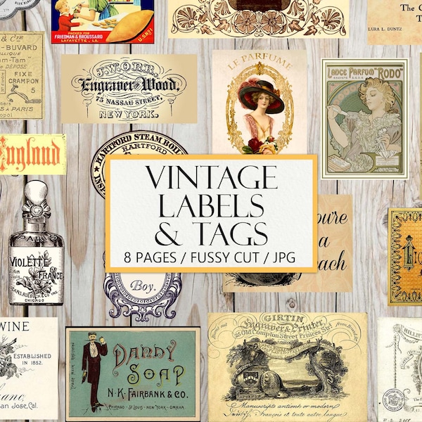 Vintage Label - Etsy