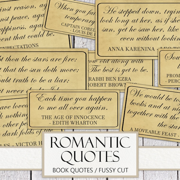 Classic Book Quote - Etsy