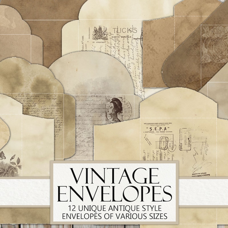 Vintage Envelopes - Etsy