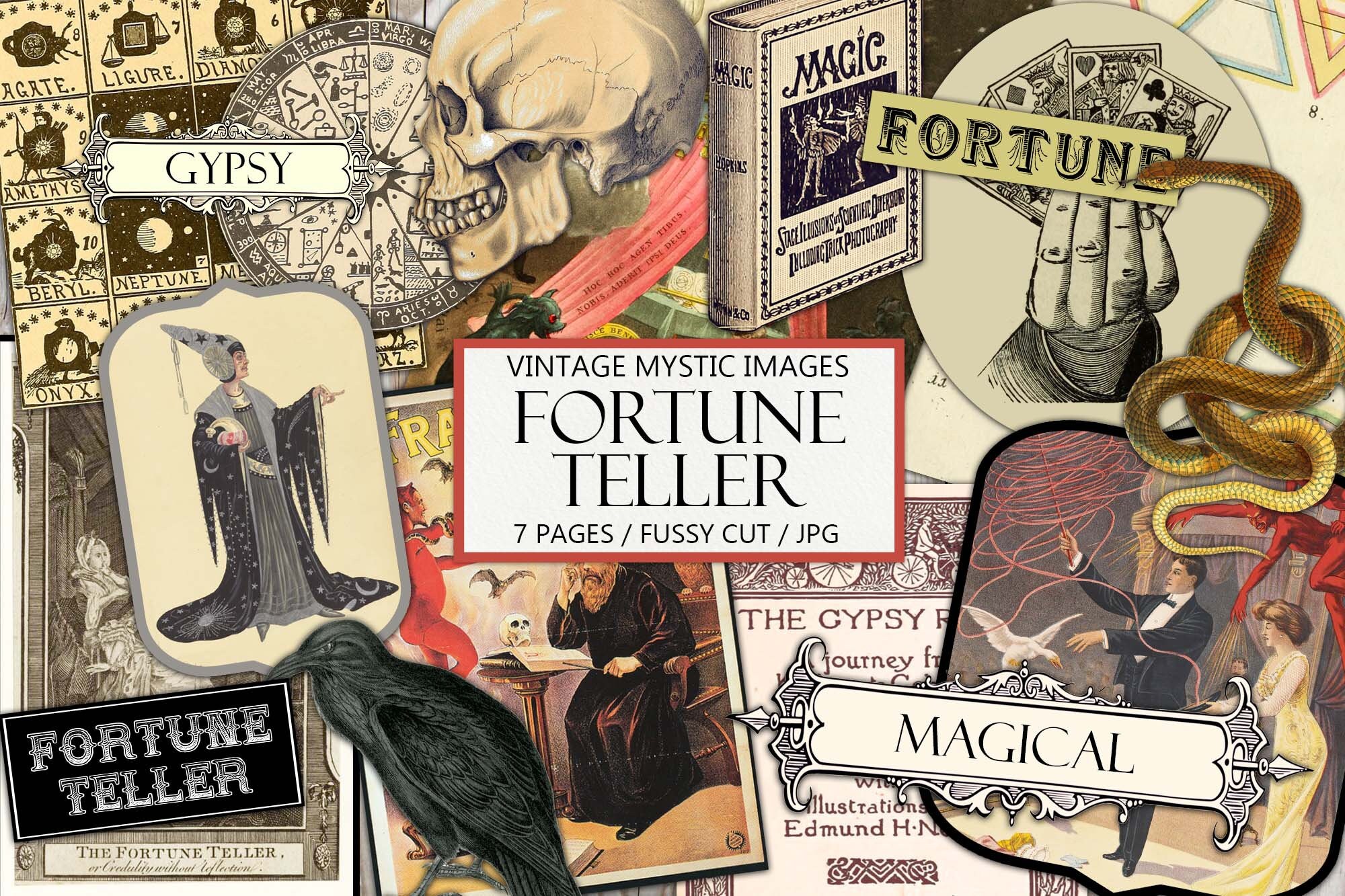 VINTAGE MAGIC TRICKS 1940s Rare toy collectible magician set kit ...