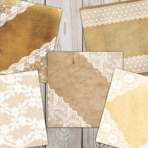 Gothic White Lace Background Paper, Vintage Grunge Goth, Antique ...