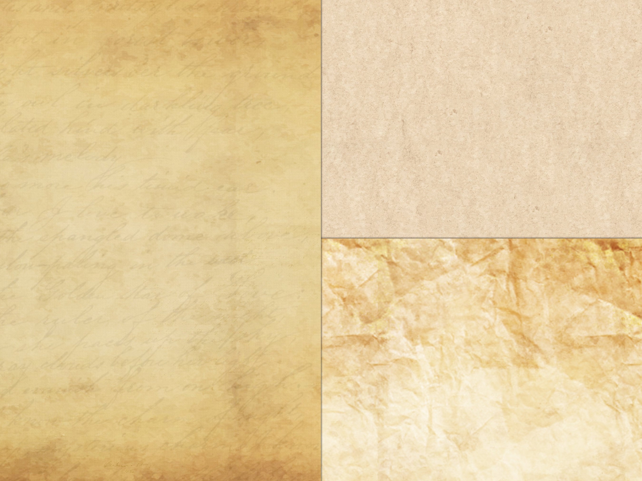 Antique Parchment Paper: Vintage Digital Backgrounds (JPG & PDF) - Etsy