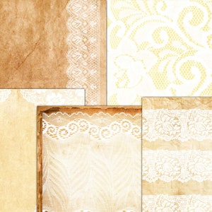 Gothic White Lace Background Paper, Vintage Grunge Goth, Antique ...