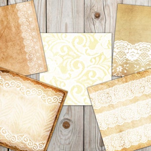 Gothic White Lace Background Paper, Vintage Grunge Goth, Antique ...