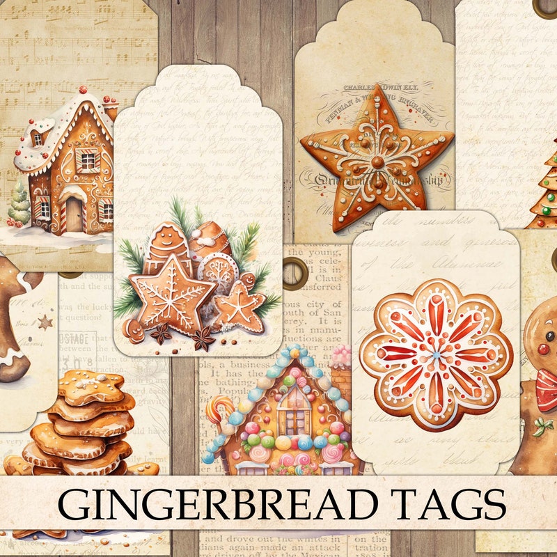 Gingerbread Man Vintage - Etsy