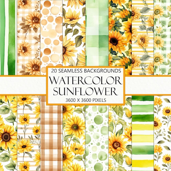 Sunflower Papers - Etsy