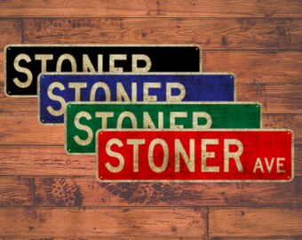 Stoner Ave Sign - Etsy