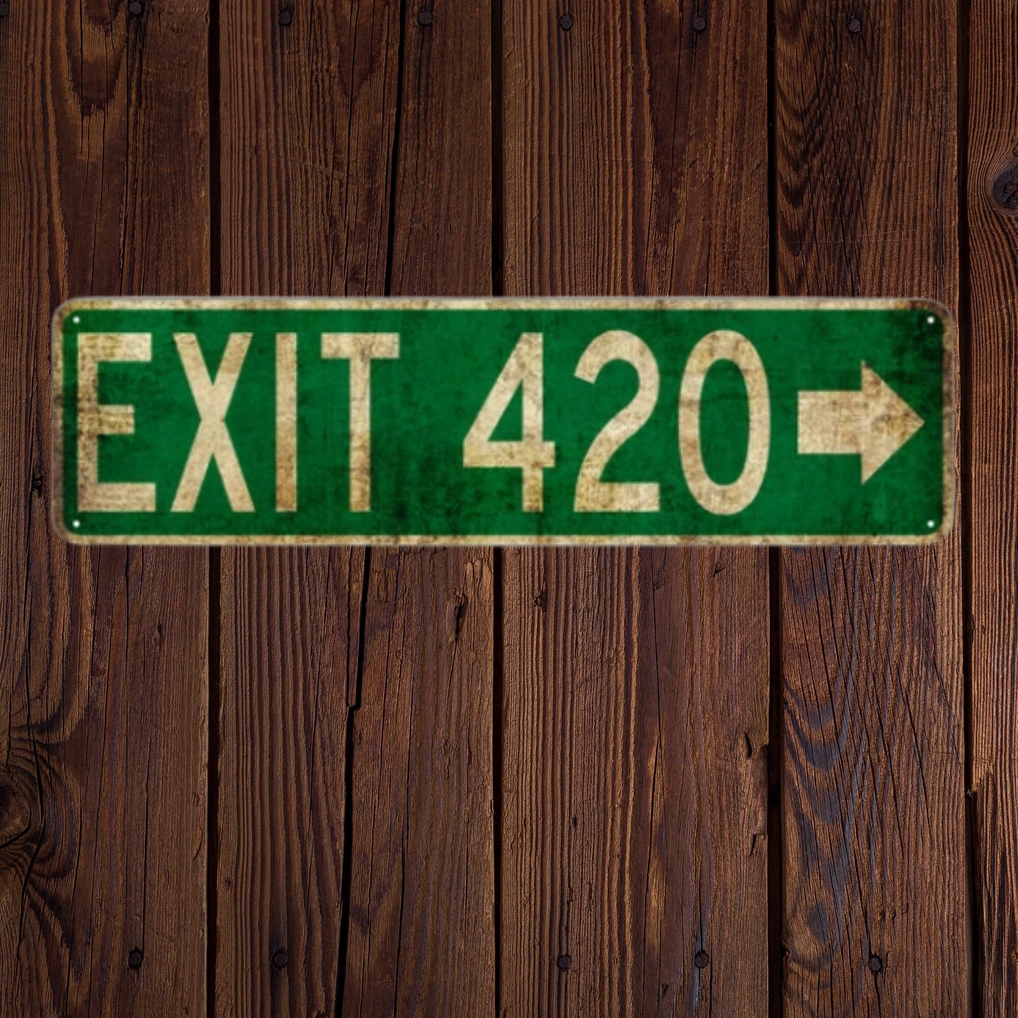 Exit 420 Street Sign - Etsy