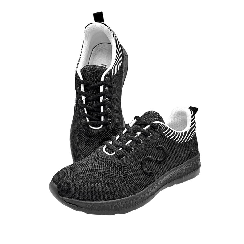ROOY Women's Lightweight Sport Fashion Sneakers Black - Etsy