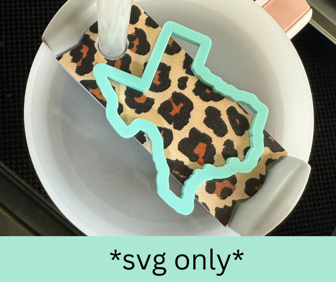 Texas Cup Topper DIGITAL DOWNLOAD SVG not a Physical Item Laser Cut ...
