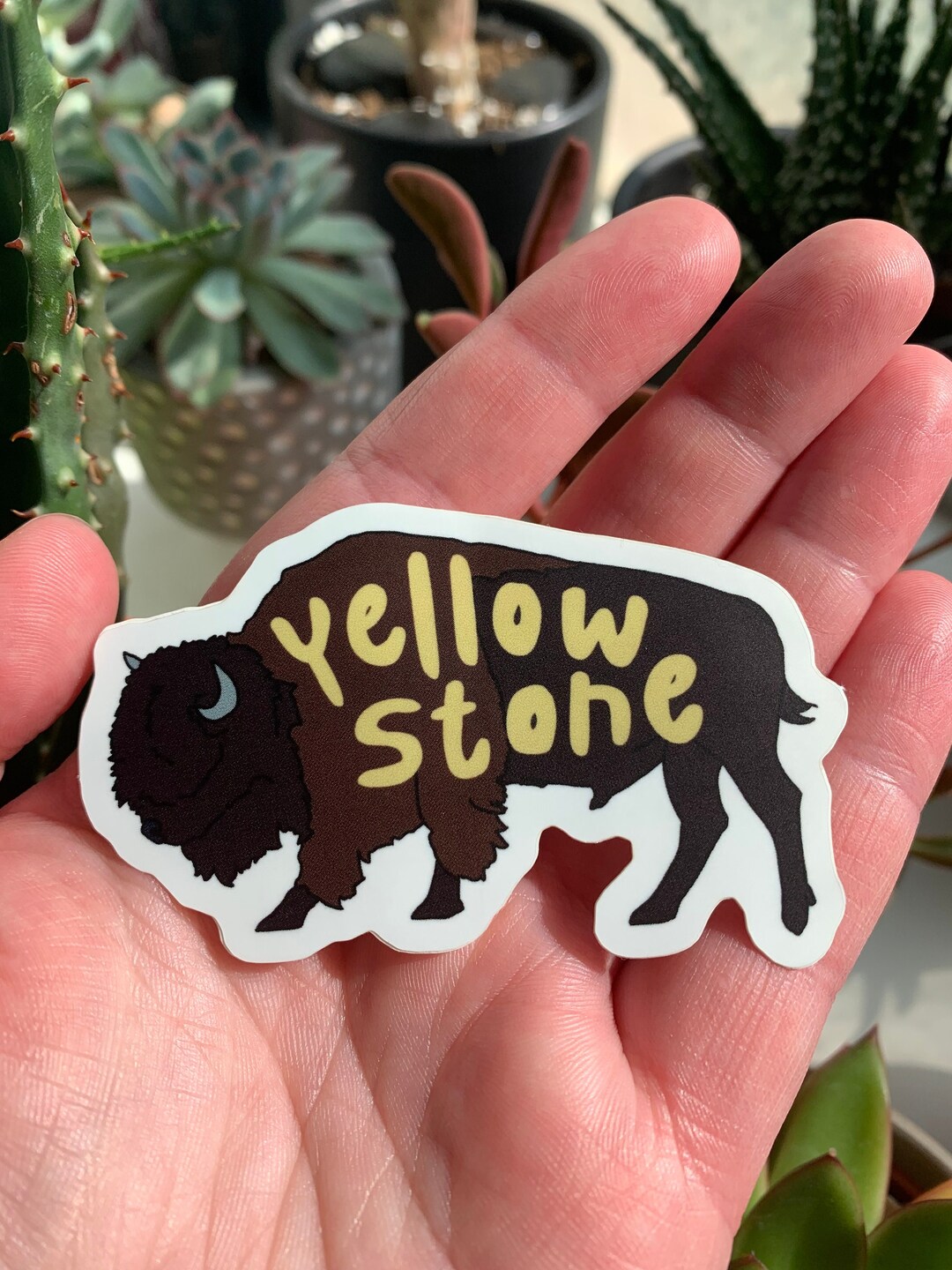 Yellowstone National Park Sticker - Etsy