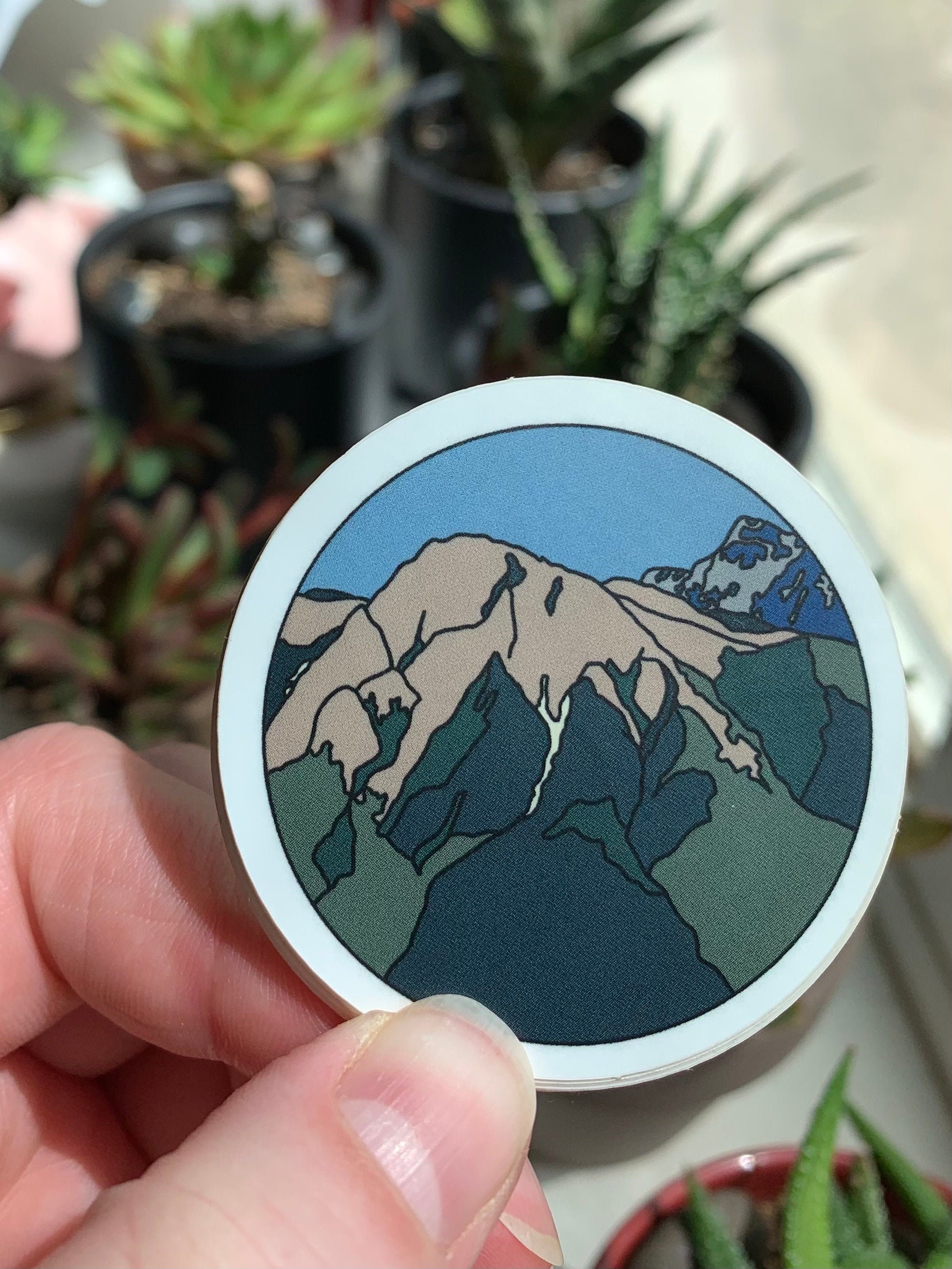 Mount Olympus Utah Sticker - Etsy