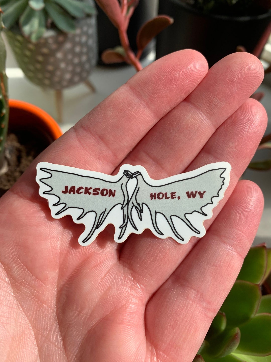 Jackson Hole, WY Sticker - Etsy