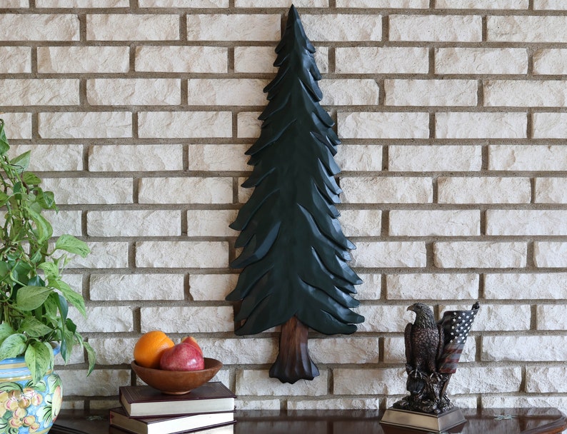 Large Handmade Wooden Pine Tree Handcrafted Wooden Pine Tree - Etsy