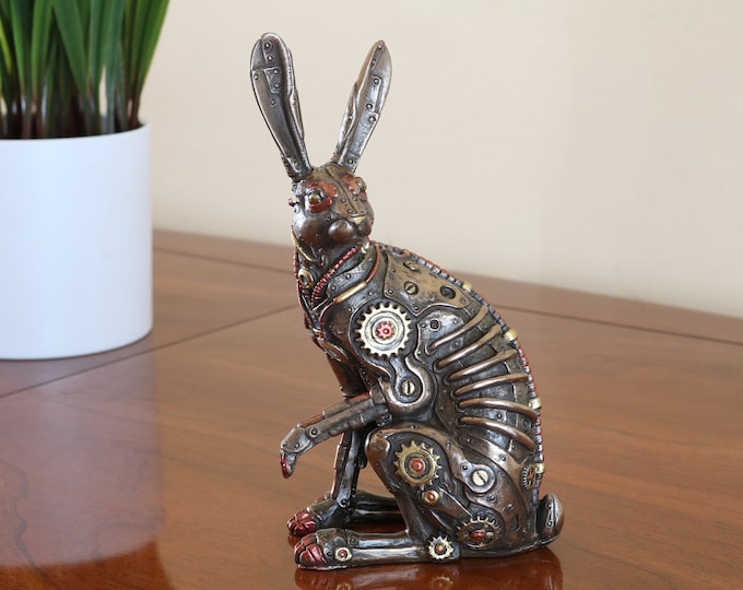 Steampunk Jack Rabbit, Handmade Jack Rabbit, Bronze Jack Rabbit ...