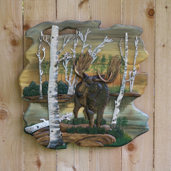 Intarsia Wood Art - Etsy