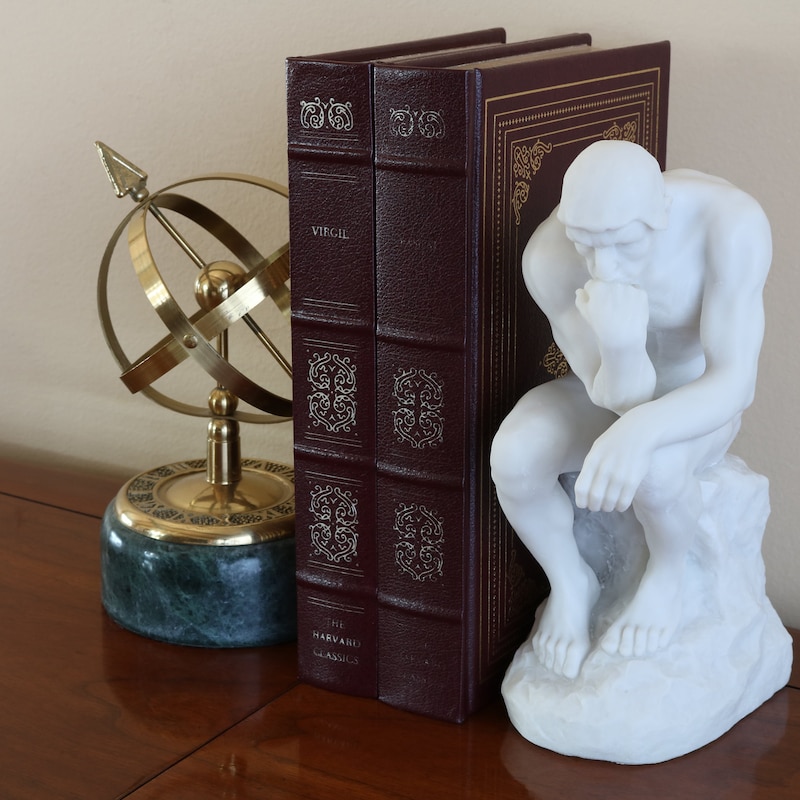The Thinker Sculpture - Etsy