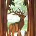 Elk Screen Door, Handmade Screen Door, Handcrafted Elk Screen Door, Elk ...