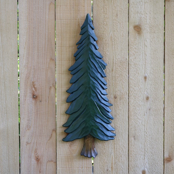 Carved Pine Tree - Etsy