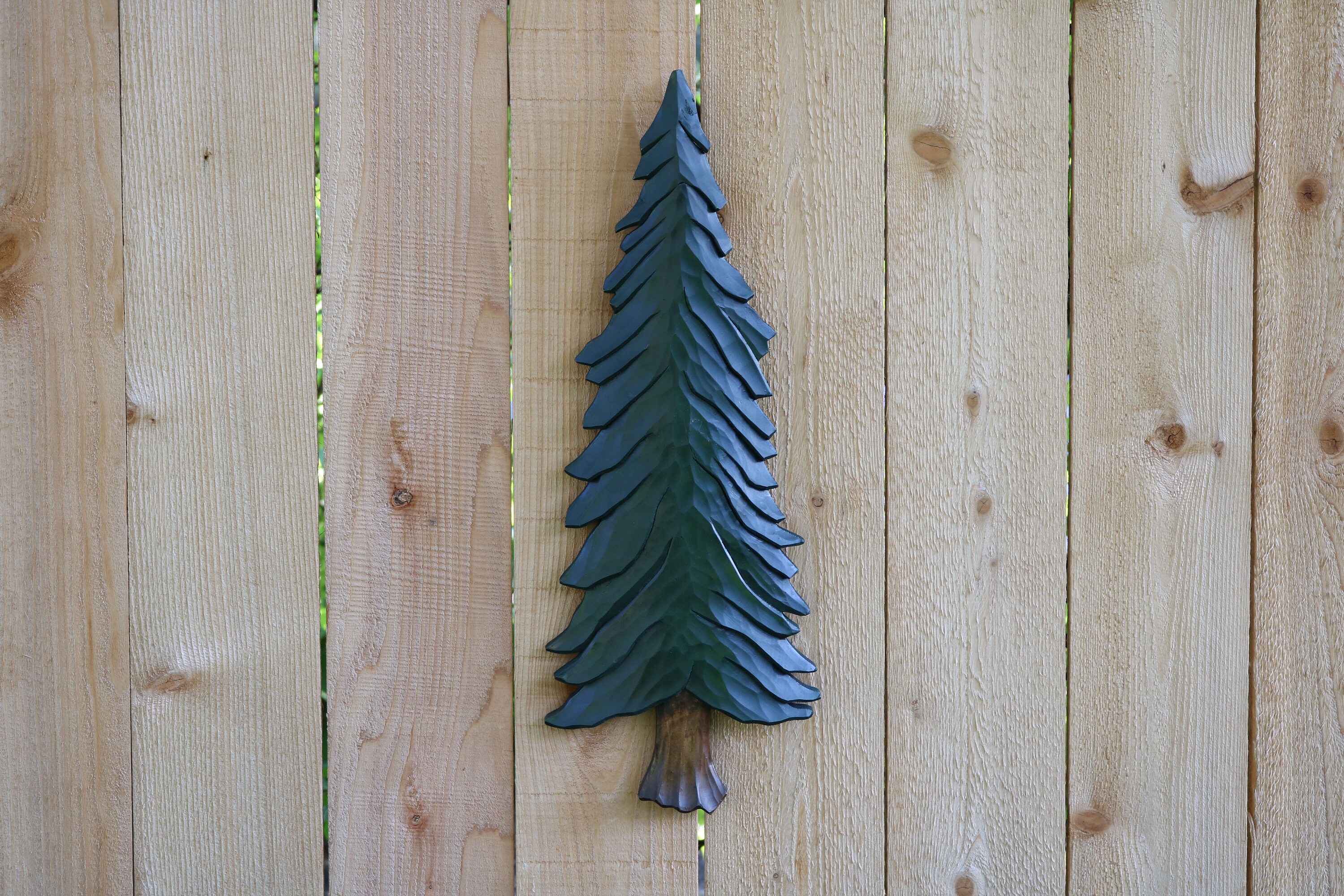 Large Handmade Wooden Pine Tree Handcrafted Wooden Pine Tree - Etsy