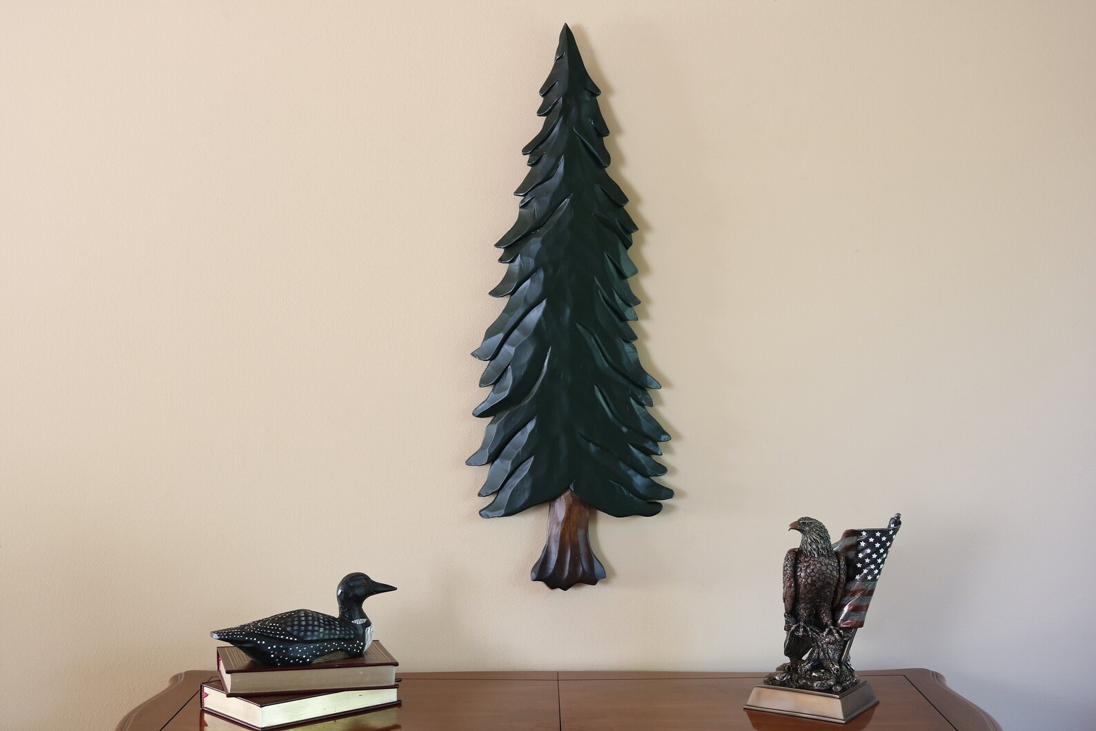 Large Handmade Wooden Pine Tree Handcrafted Wooden Pine Tree - Etsy