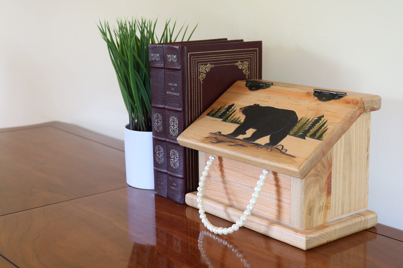 Handmade Bear Wooden Storage Box Handcrafted Bear Wooden - Etsy
